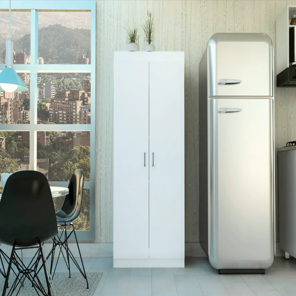 Albany, Double Door Pantry Cabinet, Five Shelves by FM FURNITURE ...